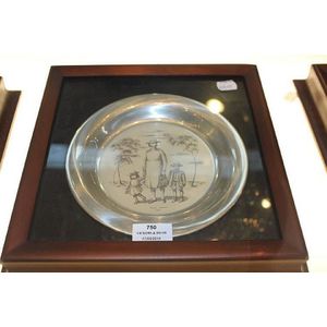 Russell Drysdale Sterling Silver Limited Edition Plate - Bowls ...