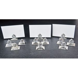 Georg Jenson Sterling Silver Acorn Place Card Holders - Flatware ...