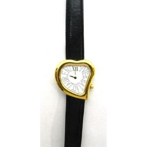 YSL Heart Watch with Gold and Leather - Watches - Wrist - Horology ...