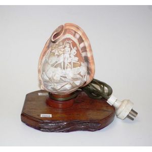 Vintage freestanding carved shell cameos - price guide and values