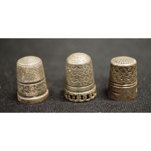 Vintage sewing thimbles - price guide and values
