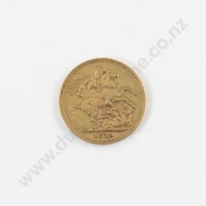 Melbourne Mint, Australian gold sovereigns and half sovereigns, - price ...
