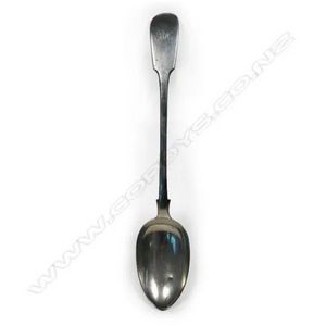 Victorian Silver Pie Spoon, Fiddle Pattern, London 1845, Joseph ...