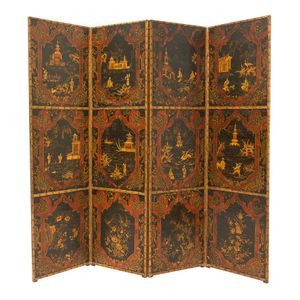 Antique English and Australian folding room screens - price guide and ...