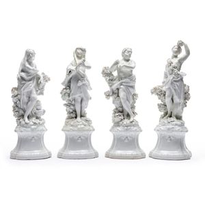 Rare Chelsea Porcelain Figures of the Four Seasons, 1755 - Zother ...
