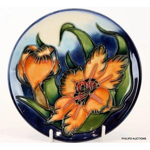 British Moorcroft Pottery designer Emma Bossons - price guide and values