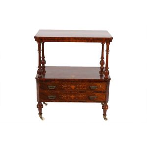 Vintage and mid-century wooden tray mobile - price guide and values