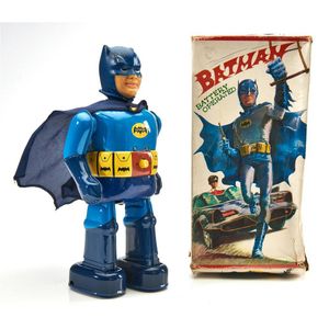 Batman Walking Tin Toy with Box - Action & Other Figures - Toys & Models