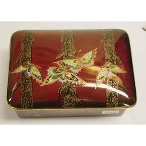 Crown Devon (England) boxes - price guide and values