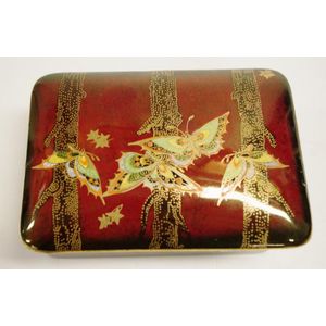 Crown Devon (England) boxes - price guide and values