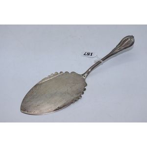 1884 London Sterling Silver Cake Slice - 117g - Flatware/Cutlery and ...