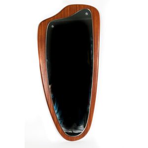 G-Plan Wave Top Asymmetrical Wall Mirror - British - Furniture - Post 1950