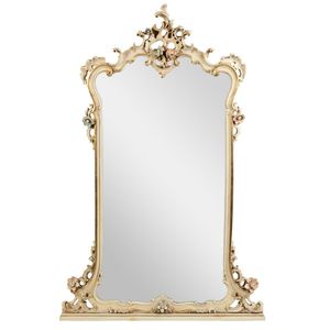 Gilded Rococo Overmantel Mirror, 165x108 cm - Mirrors - Overmantlel ...
