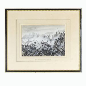 Storming the Palisades: NZ War, 1845-47 - Watercolours, Other Works on ...