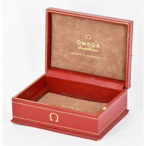 Red Omega Constellation Watch Case with Cushion - Watches - Wrist ...