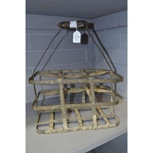 Vintage French Bottle Rack - 38cm - Racks, Rails and Shelves - Furniture