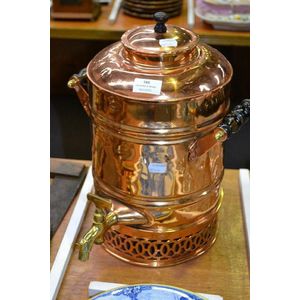 Copper Water Urn from Simpson & Son, Adelaide - Copper - Metalware