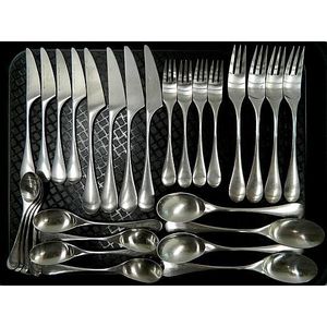 Hackman Mango Stainless Steel Cutlery Set (4 Pieces) - Steel - Metalware