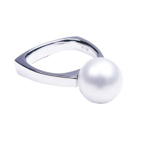 Kailis South Sea Pearl Ring in 18ct White Gold - Rings - Jewellery
