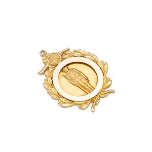 Australian WWI 9ct Gold Fob Pendant with Cannon Surmount - Pendants ...
