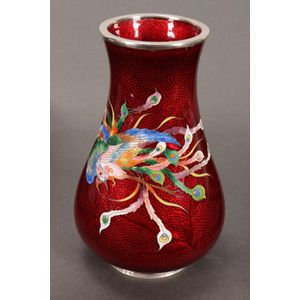 Ginbari technique cloisonne, Japanese - price guide and values