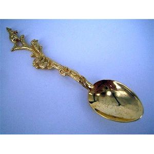 Gold-Plated Australian Fauna Coffee Spoons by Rodd