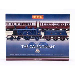 Hornby Caledonian Train Pack: Loco & 3 Coaches - Railway Trains and ...
