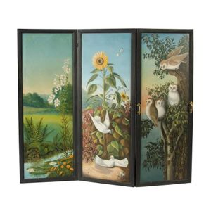 Antique English and Australian folding room screens - price guide and ...