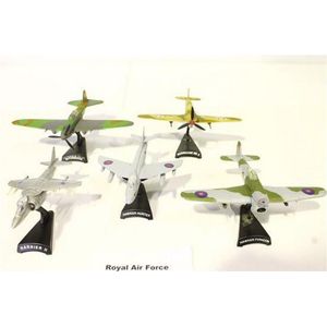 Metal RAF Model Planes: 3 Jets + 1 More - Planes, Spaceships & Rockets ...