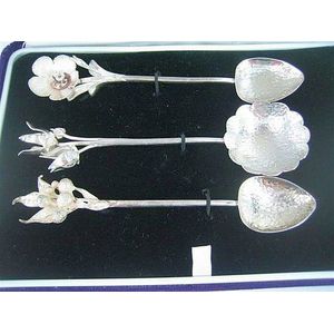 Australian Silver Fauna Spoons by Harris & Sons - Flatware/Cutlery and ...