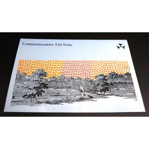 1988 Australian $10 Commemorative Bank Note in Original Wallet ...