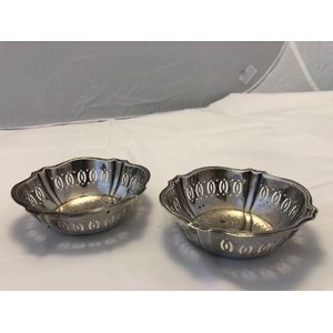 Antique sterling silver bon-bon dishes - price guide and values