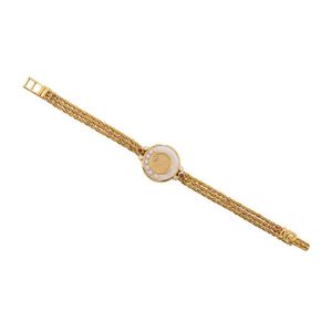 Chopard Happy Diamonds Gold Watch with Floating Diamonds - Watches ...