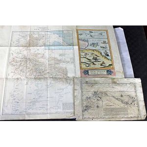 Dampier's Discoveries and New Guinea Explorer's Maps - Maps - Printed ...