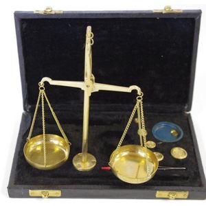 Antique Brass Scale Set - Scales - Sundries