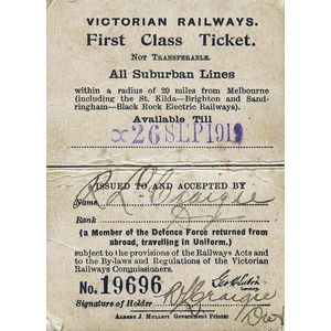 Victorian Railways memorabilia - price guide and values