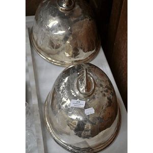 Plated Meat Covers: Big & Small - Zother - Silver Plate