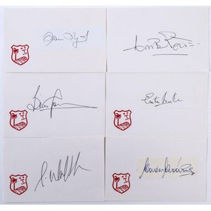 West Indies Cricket Legends Signed Cards - Sporting - Cricket - Memorabilia