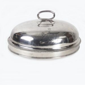 Antique silver plate meat covers, food covers, dish covers cloche ...