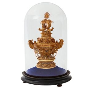 Chinese Silver Gilt Filigree Phoenix Censer with Dragons - Zother ...