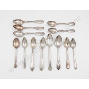 Assorted Silver Tea & Dessert Spoons Collection - Flatware/Cutlery and ...