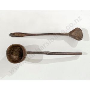 Handcrafted Chinese Wooden Ladles: Circular & Triangular Bowls ...