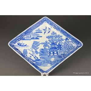 Spode Willow Pattern Pickle Dish - Spode/Copeland - Ceramics