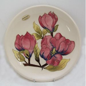 Moorcroft Pottery (England) plaques - price guide and values