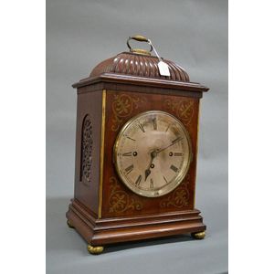 J.W. Benson Antique Bracket Clock with Pagoda Top - Clocks - Bracket ...
