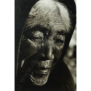 Maori Kuia with Ta Moko - Photographs - Printed & Written Material