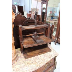 French Antique Book Press - Zother Furniture - Furniture