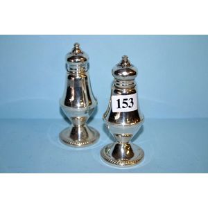 Silver Condiment Set - Condiment & Cruet Sets - Silver