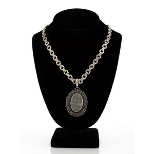 Victorian Silver Locket Necklace, Birmingham 1881 Hallmark - Necklace ...