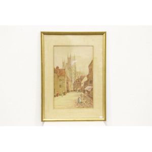 Blythe Fletcher's Village - Watercolours, Other Works on Paper - Art
